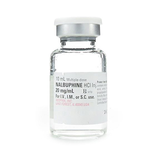 Nalbuphine HCl Injection 20mg/mL 10mL Vial