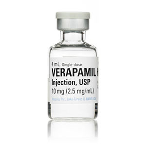 Verapamil Hydrochloride Injection, USP, (2.5 mg/mL 4mL Vial