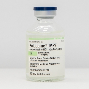 Polocaine(R) -Mpf (Mepivacaine HCl Injection, USP) 1% 300mg per 30mL ...