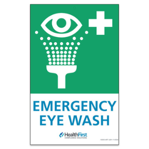 Eyewash Sign Plastic